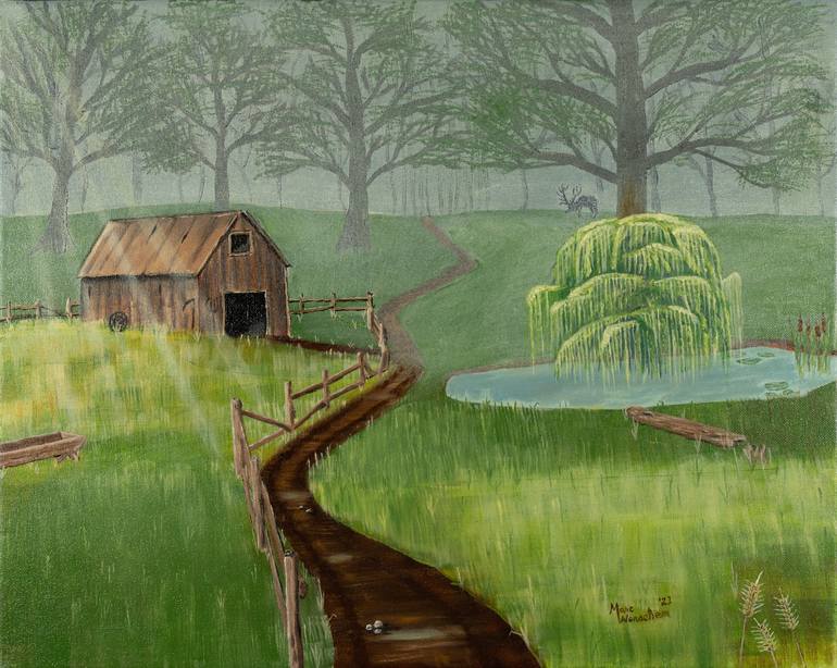 Bygone Era Painting by Marc Werschem | Saatchi Art