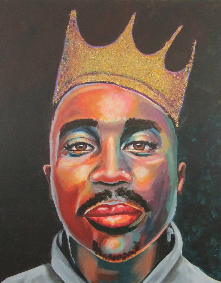 Hip Hop Painting by Janet Burrows | Saatchi Art