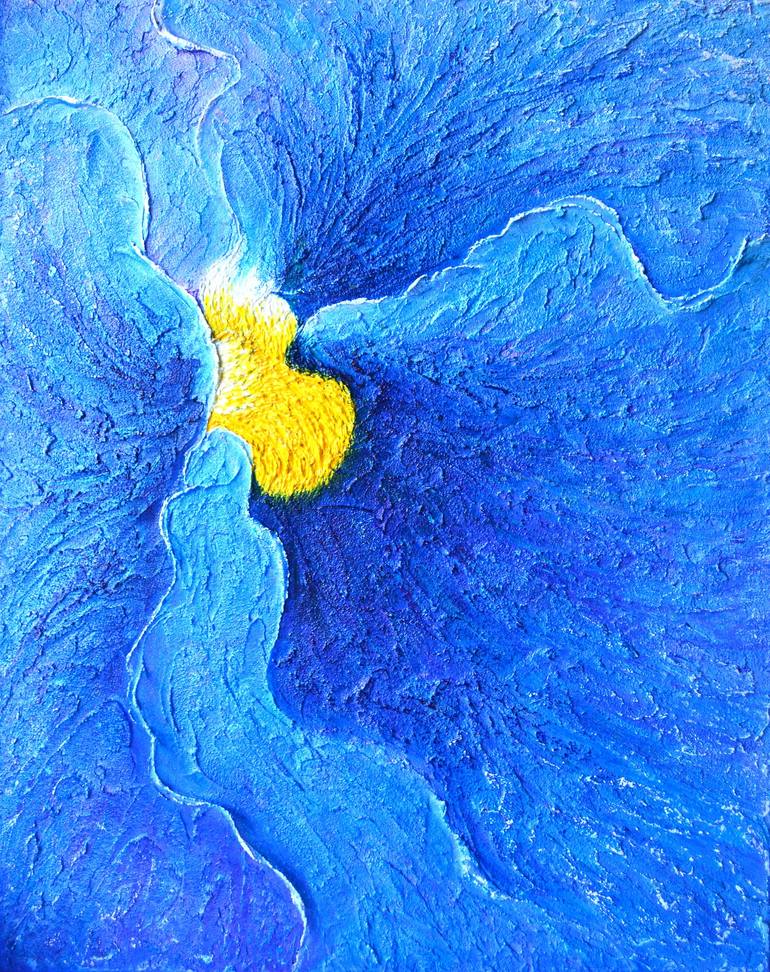 Beautiful violet Painting by Elen Style Art | Saatchi Art