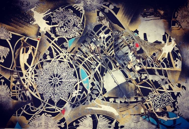 deterioration Painting by Navid Joafshan | Saatchi Art