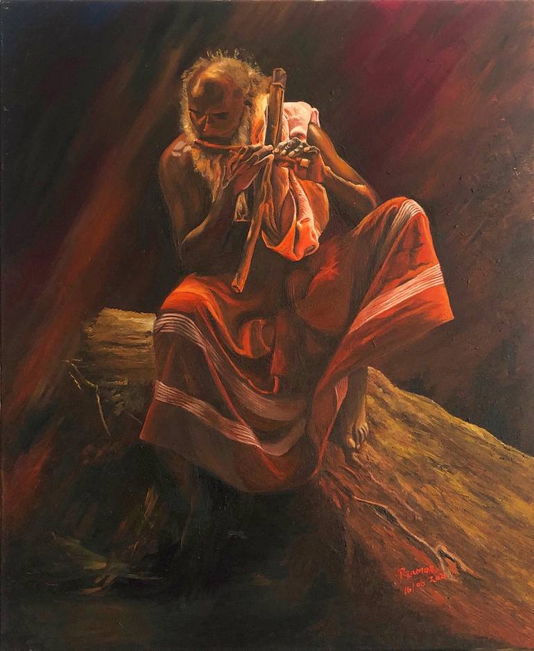 A rythem through time Painting by Rochelle Hamer | Saatchi Art