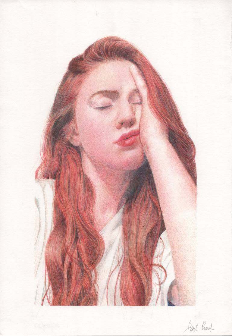 Annoiata Drawing by Danilo Rinaudo | Saatchi Art