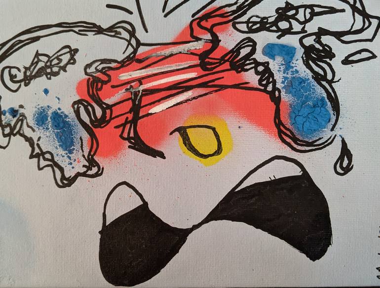 Snot Painting by Sissy Sanders | Saatchi Art