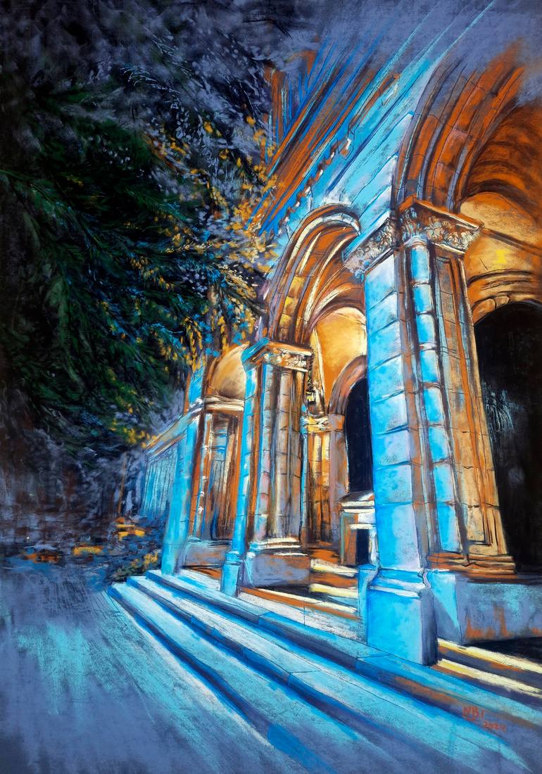 Ice and fire Painting by Nadia Bedei | Saatchi Art