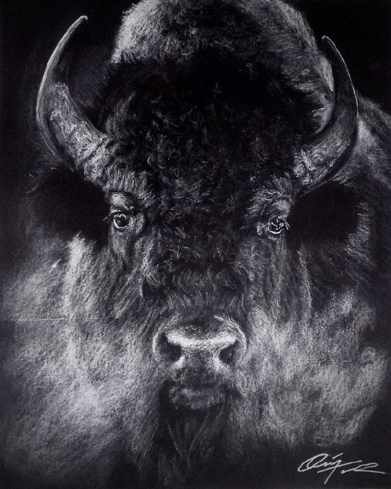 “Snort” Drawing by Quincey Turner | Saatchi Art