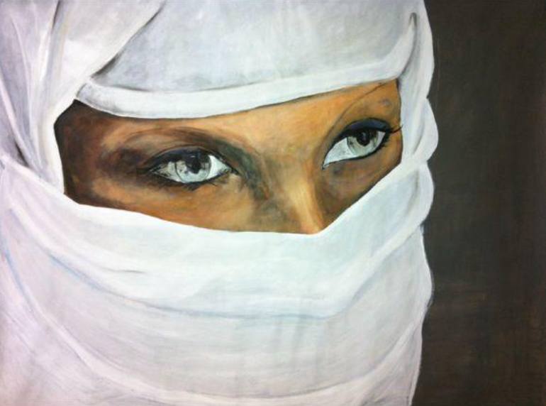 Eyes II Painting by Angelo Colazingari | Saatchi Art