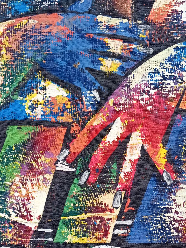 Abstract musicians paintings, Abstract music art, Black artists ...