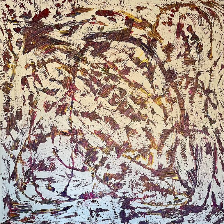 'Disarray' Painting by Nazanin Parsakia | Saatchi Art