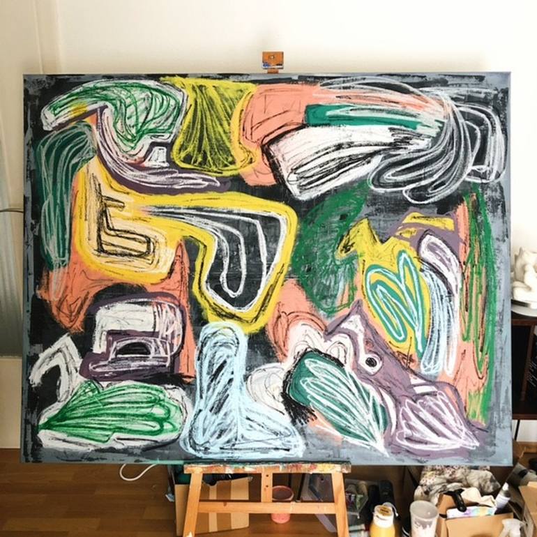 The Power of Failure Painting by David Breuer | Saatchi Art