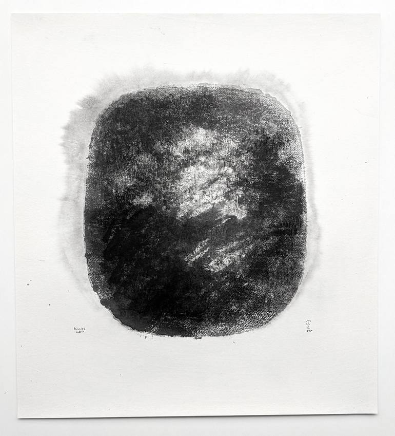 Killing Moon Drawing by Mivil Deschenes | Saatchi Art