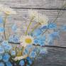 blue balls and daisies.Original print. Painting by Igor Selivanov | Saatchi Art