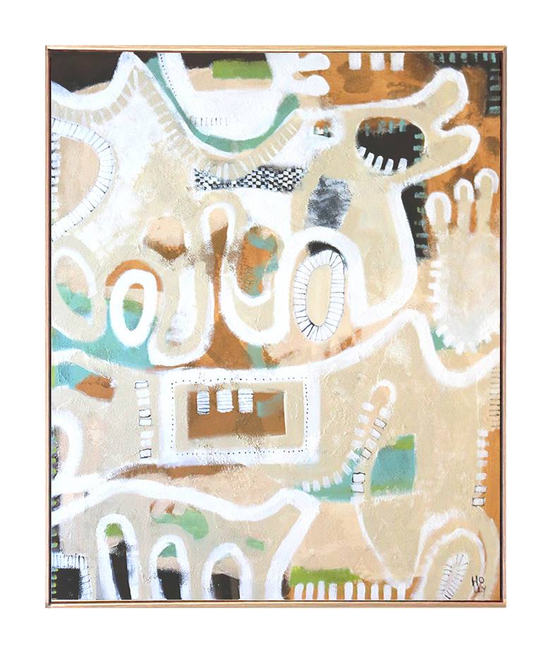 Figure Four Painting by Holly Terry | Saatchi Art