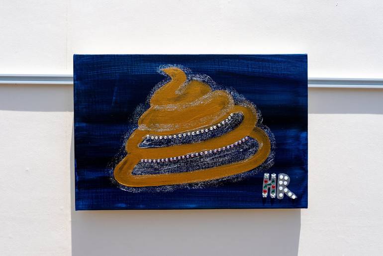 The Cold-hearted Poop Painting by Hyera Lee | Saatchi Art