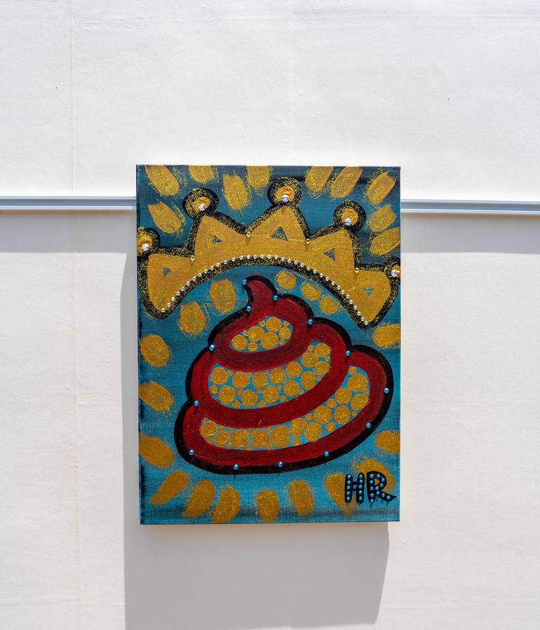 The Luxurious Poop Painting by Hyera Lee | Saatchi Art