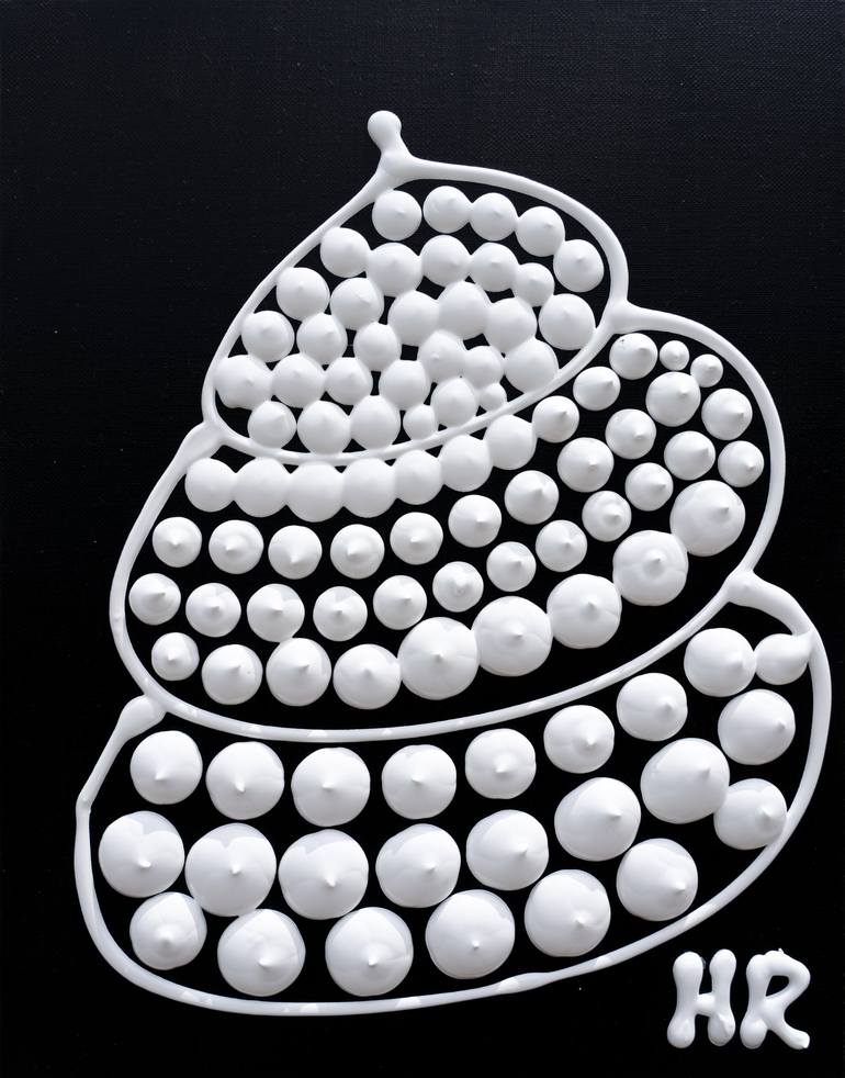 The Pure Poop Painting by Hyera Lee | Saatchi Art