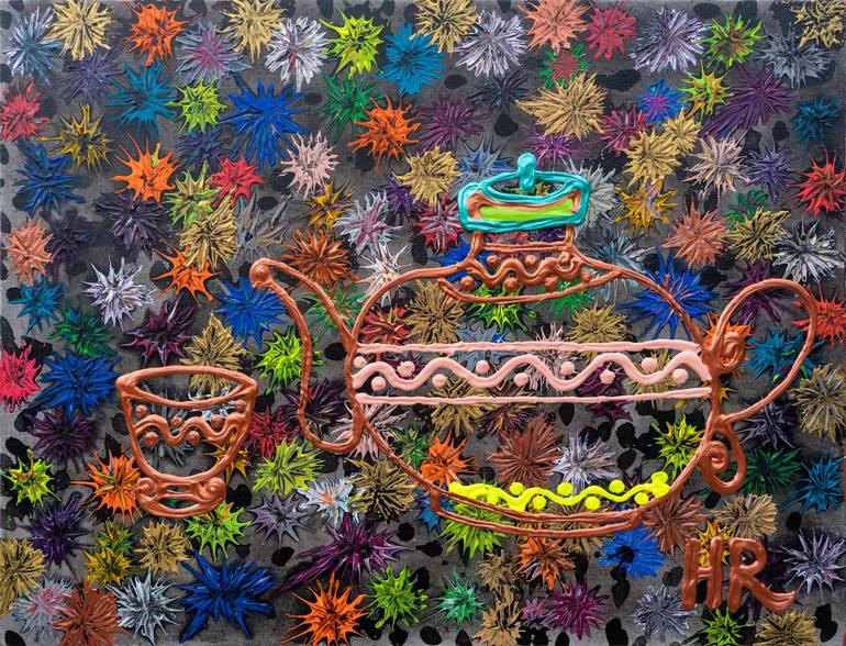 The Sweet Tea Time Painting by Hyera Lee | Saatchi Art