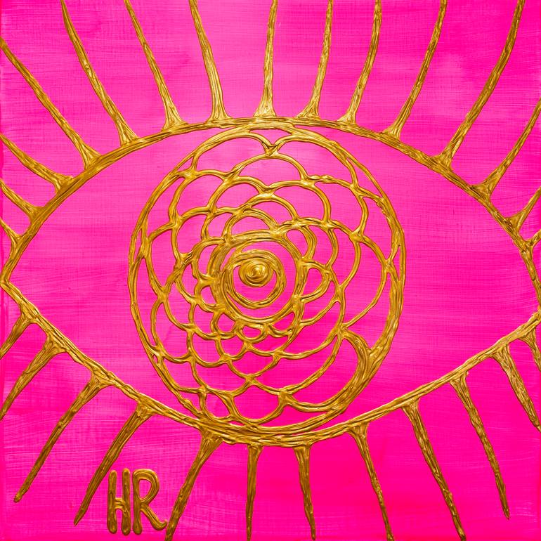 The Loving Eye Painting by Hyera Lee | Saatchi Art
