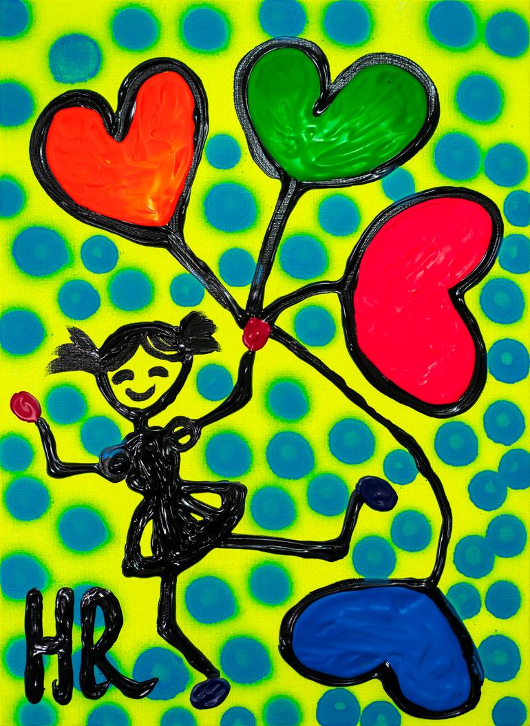 My Happy Days Painting by Hyera Lee | Saatchi Art