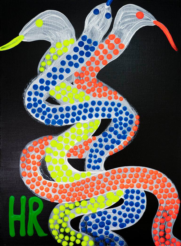 The Three Poisons: Greed, Anger and Foolishness Painting by Hyera Lee ...