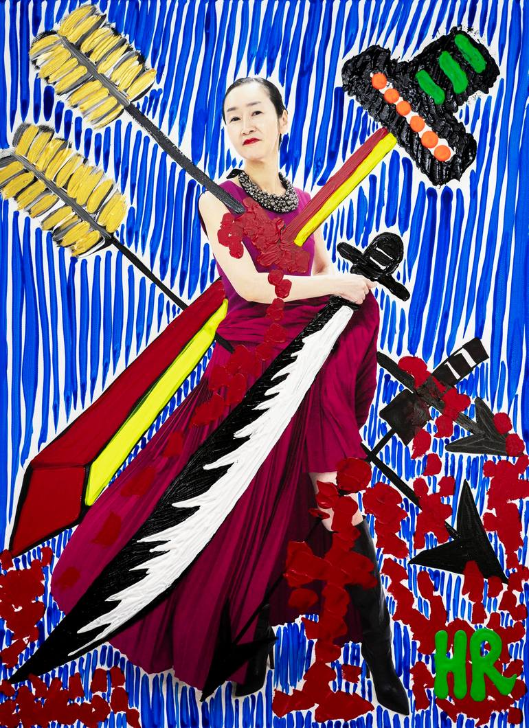 The Death of Hyera the Warrior Painting by Hyera Lee | Saatchi Art