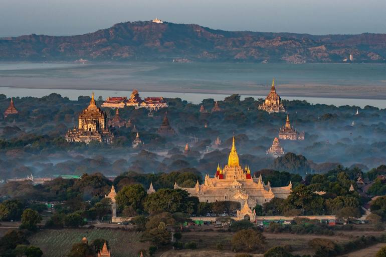 Ananda Temple and major monuments 25/25 - Limited Edition of 25 ...