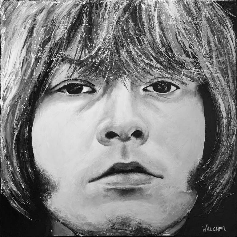 BRIAN JONES Painting by Sabrina Walcher | Saatchi Art