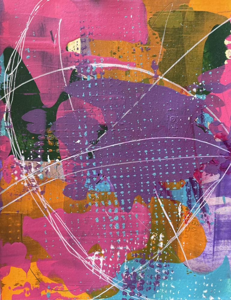 Spring Bouquet Series 3 Painting by Lisa Reed Preston | Saatchi Art