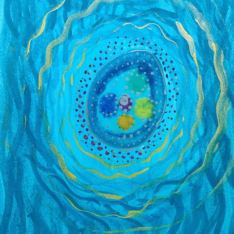 Creatrix Painting by Shameem Yusuf | Saatchi Art