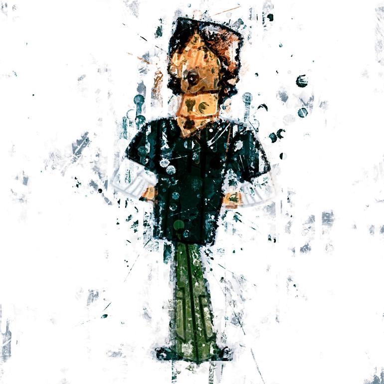 Cartoon SkatoonY Character Chris McLean character painting watercolor ...