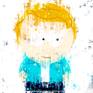 Cartoon South Park Gary Harrison character painting watercolor ...