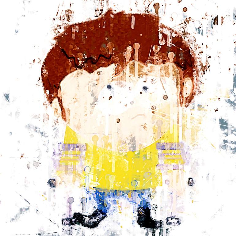 Cartoon South Park Jimmy Valmer character painting watercolor animation ...
