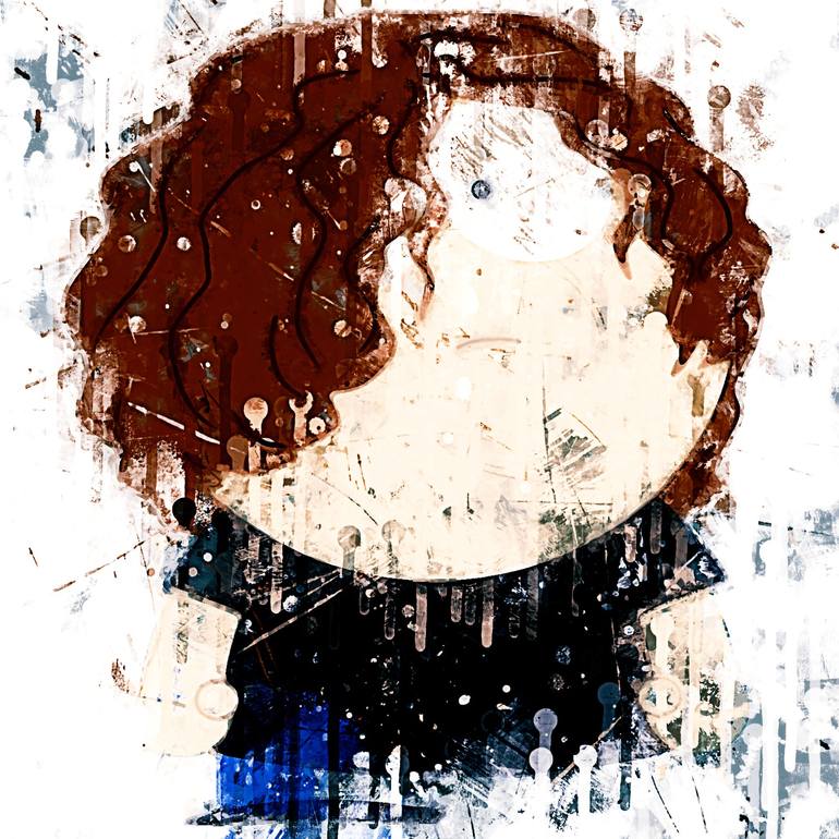 Cartoon South Park Thad character painting watercolor animation ...