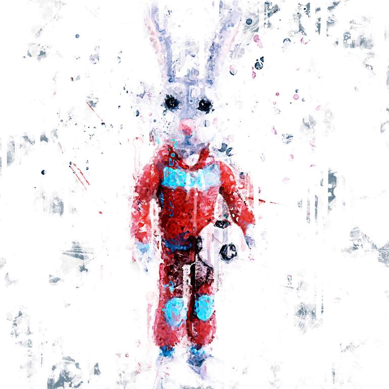 Cartoon Tip the Mouse Character Jumper the Rabbit character painting ...