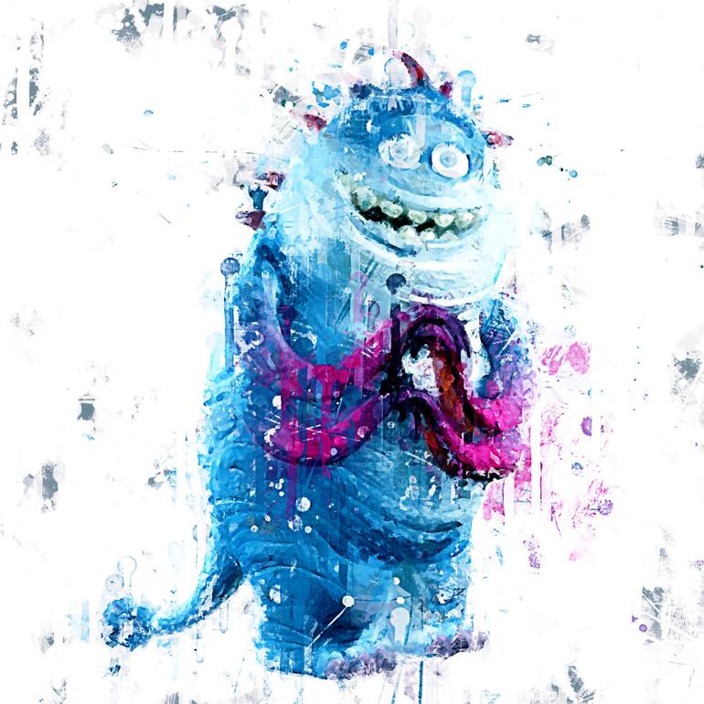 Cartoon Thaddeus Bile character painting watercolor animation Painting ...