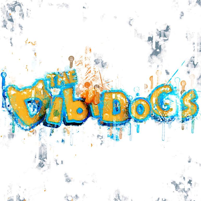 Cartoon The Dibidogs Logo character painting watercolor animation ...