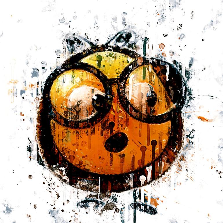 Cartoon The Hive Barnabee character painting watercolor animation ...