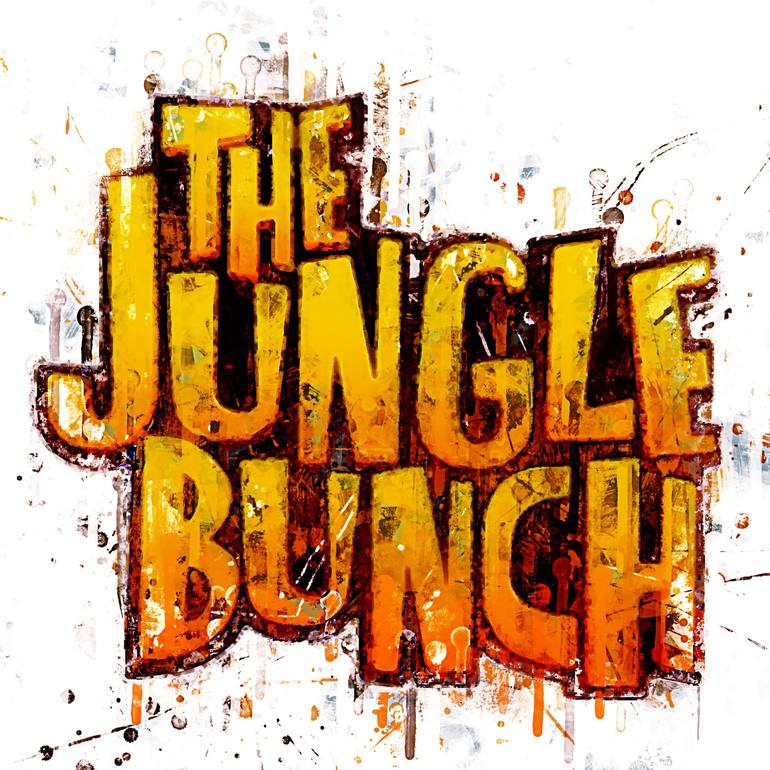 Cartoon The Jungle Bunch Logo character painting watercolor animation ...