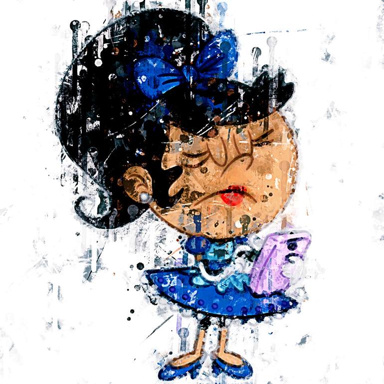 Cartoon The Loud House Character Claudette character painting ...
