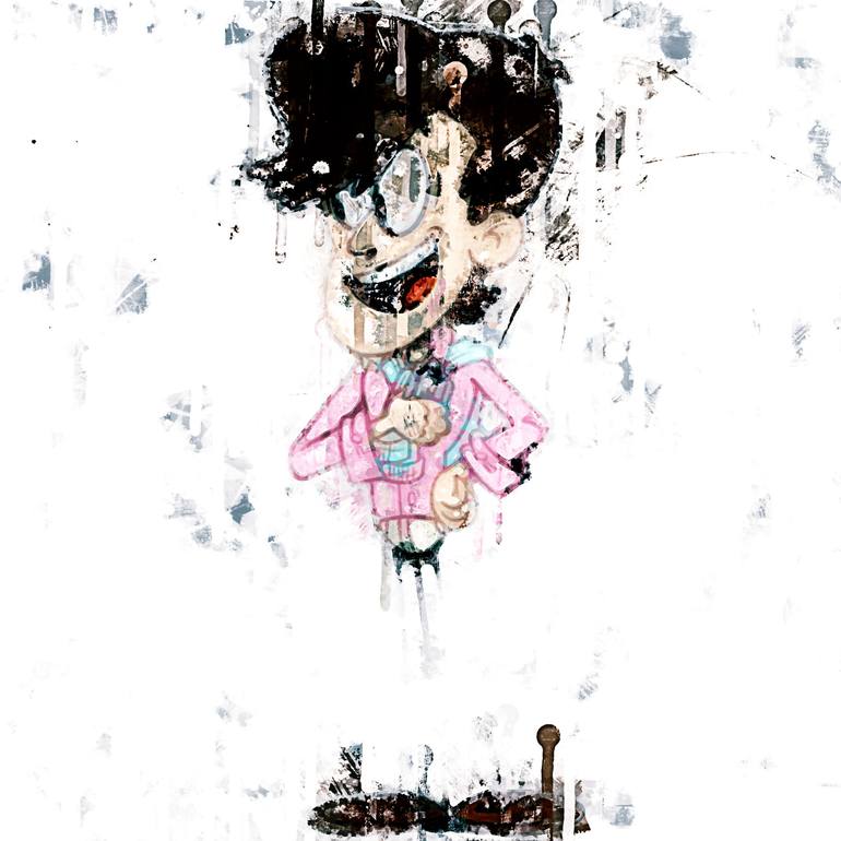Cartoon The Loud House Character Hugh character painting watercolor ...
