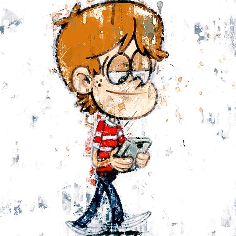 Cartoon The Loud House Character Lance character painting watercolor ...