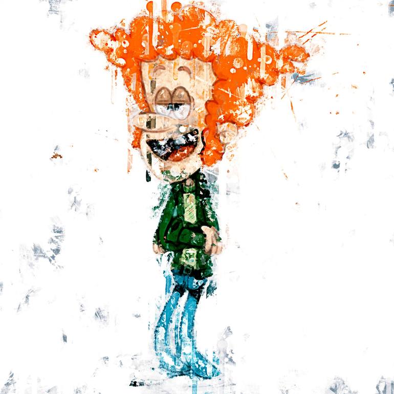 Cartoon The Loud House Character Mr Spokes character painting ...