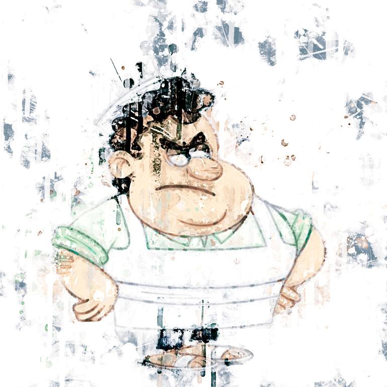 Cartoon The Loud House Character Sergei the Chef character painting ...