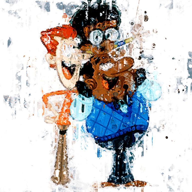 Cartoon The Loud House the Mc Bride Family character painting ...