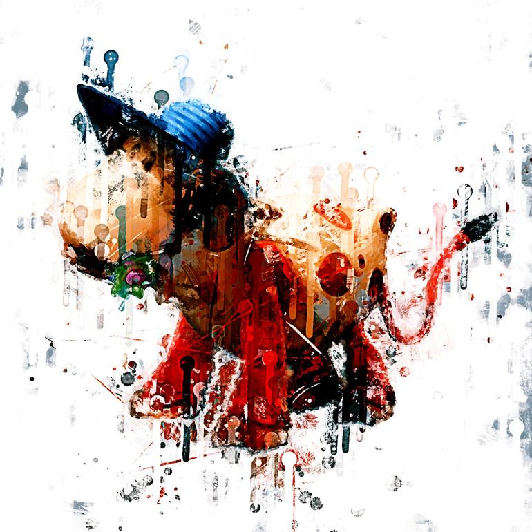 Cartoon The Magic Roundabout Ermintrude With Flower In Mouth character ...