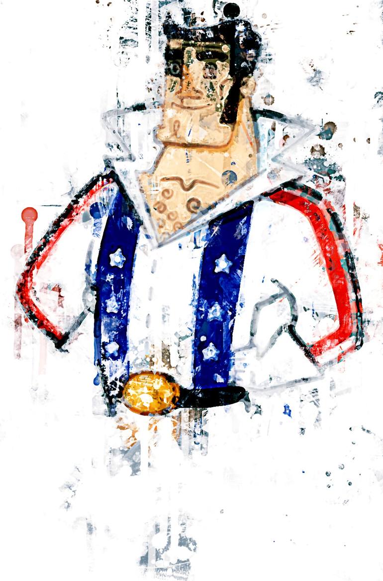 Cartoon The Replacements Dick Daring character painting watercolor ...