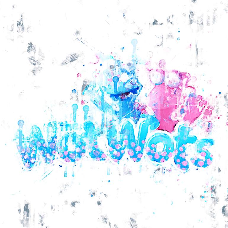 Cartoon The WotWots Logo character painting watercolor animation ...