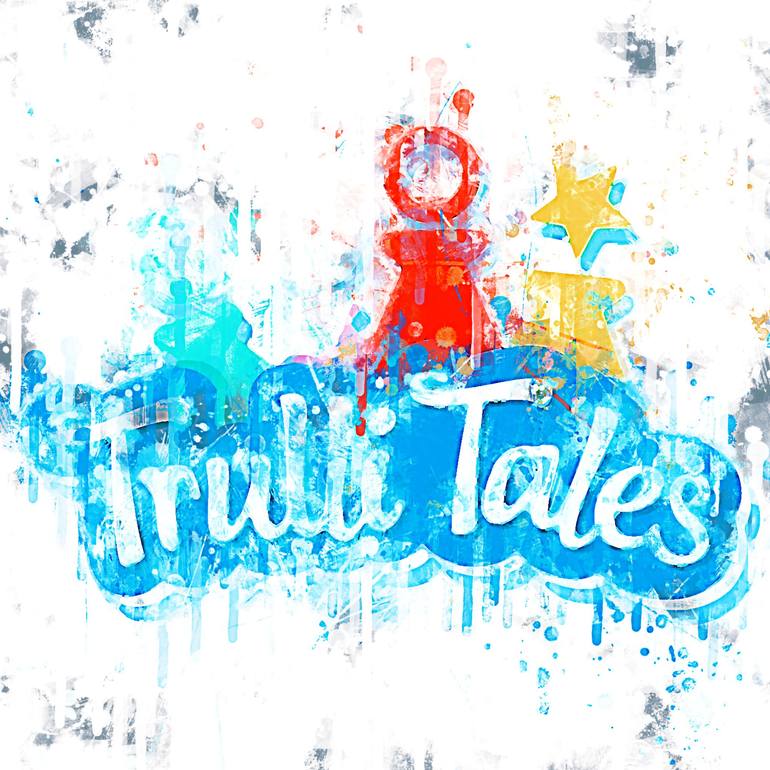 Cartoon Trulli Tales Logo character painting watercolor animation ...