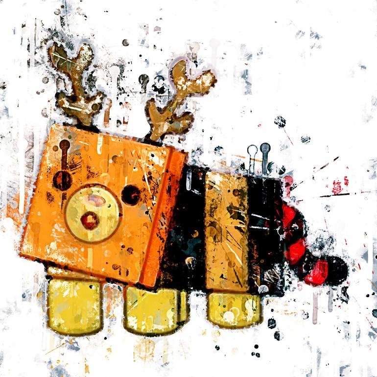 Cartoon Unikitty Character Tigerlope character painting watercolor ...