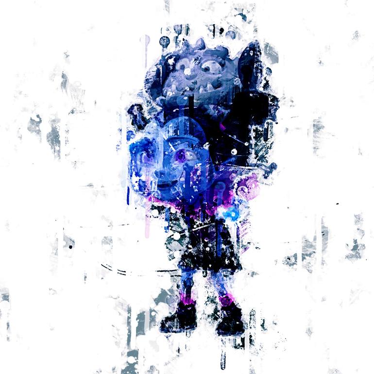 Cartoon Vampirina and Gregoria on the Lookout character painting ...