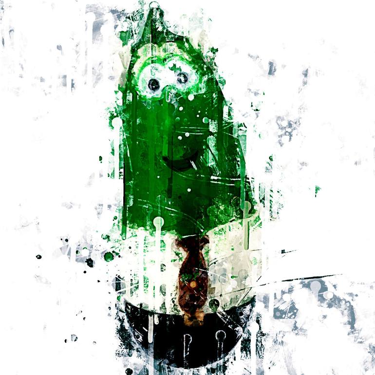 Cartoon VeggieTales Mr Nezzer character painting watercolor animation ...